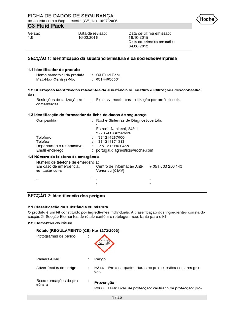 C3 Fluid Pack - Fispq | PDF