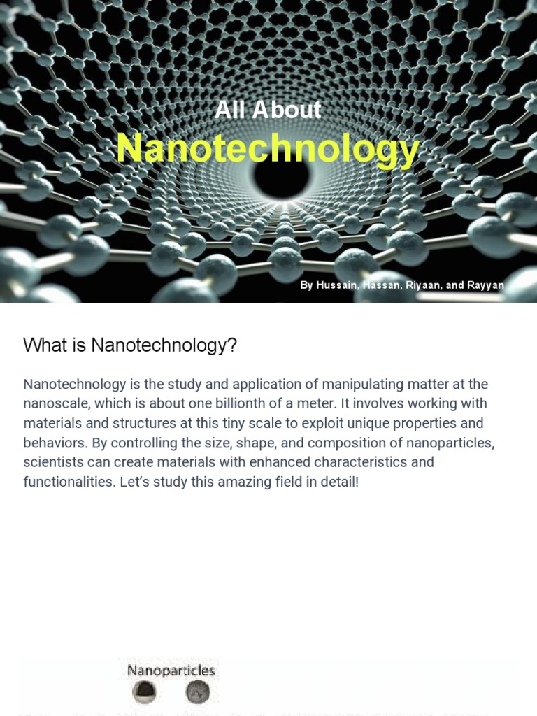 Nanotechnology | PDF | Science & Mathematics