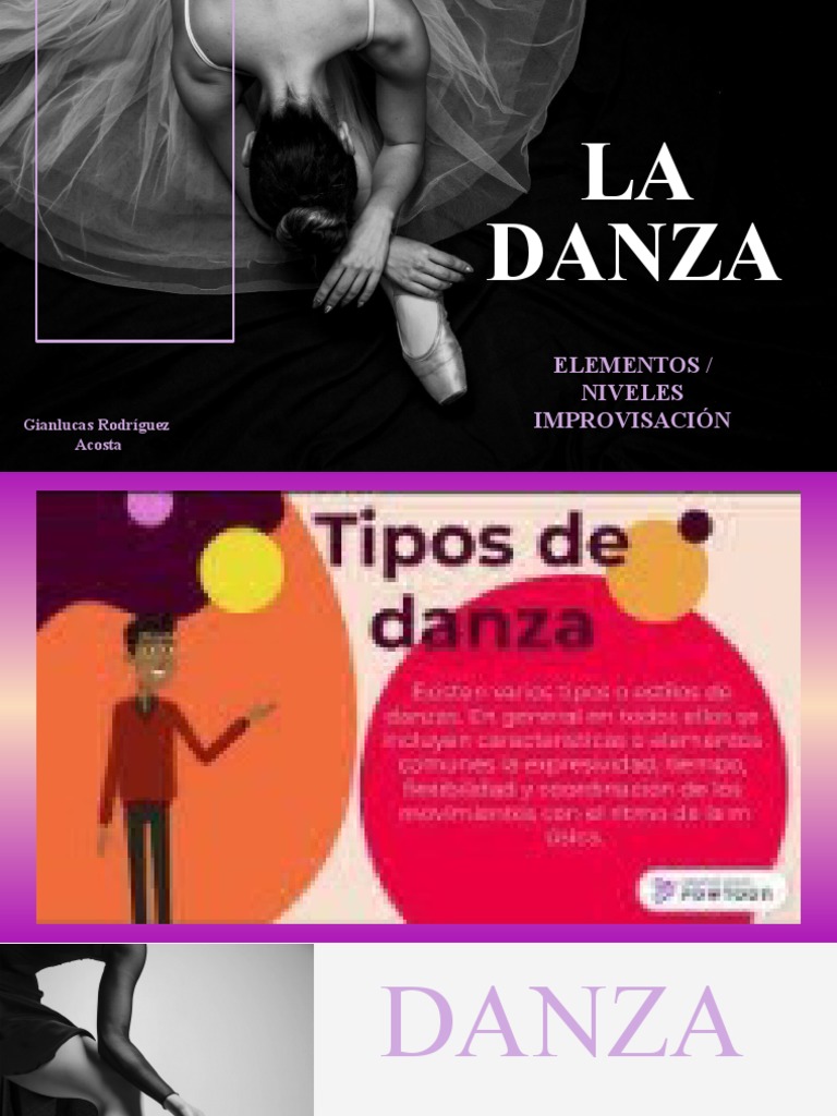 LA DANZA - ELEMENTOS, NIVELES, IMPROVISACION - DIDACTICA DEL ARTE - Gianlucas | PDF | Bailes | Ritmo