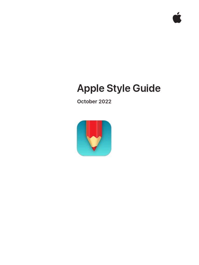 Apple Style Guide | PDF | Airport | Ios