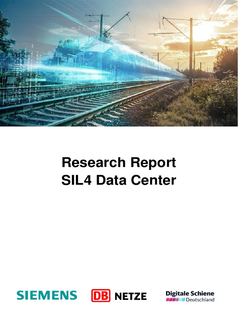 Research Report - SIL4 Data Center | PDF | Life Cycle Assessment | Application Software