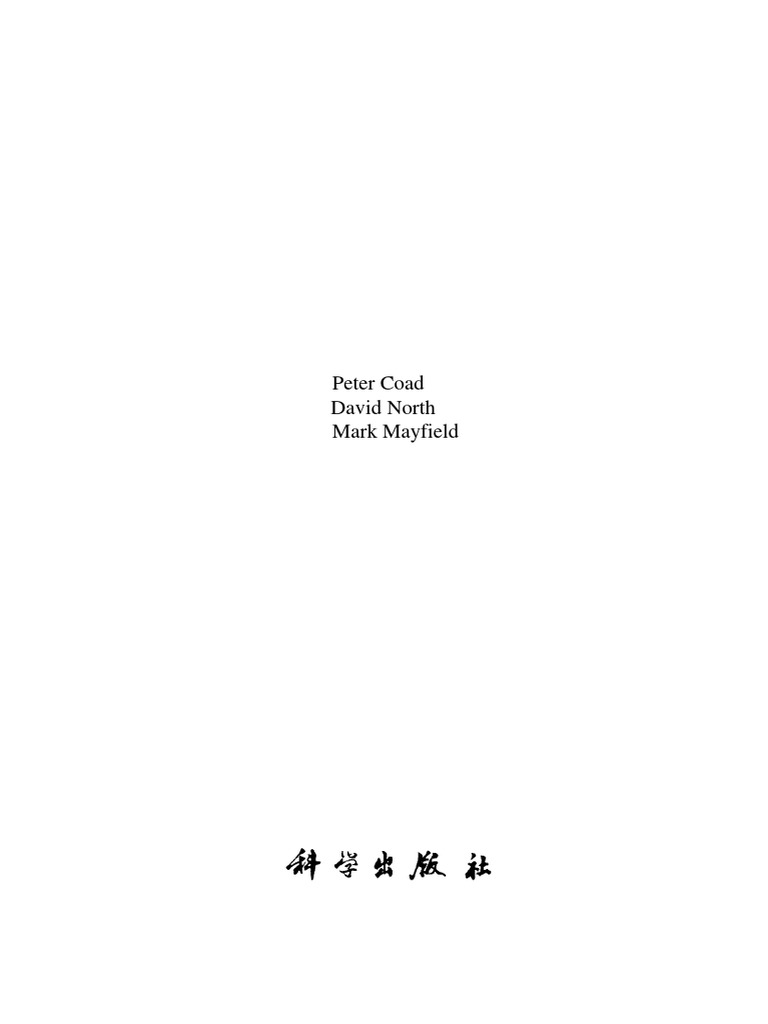 对象模型 策略、模式与应用 Pdf 