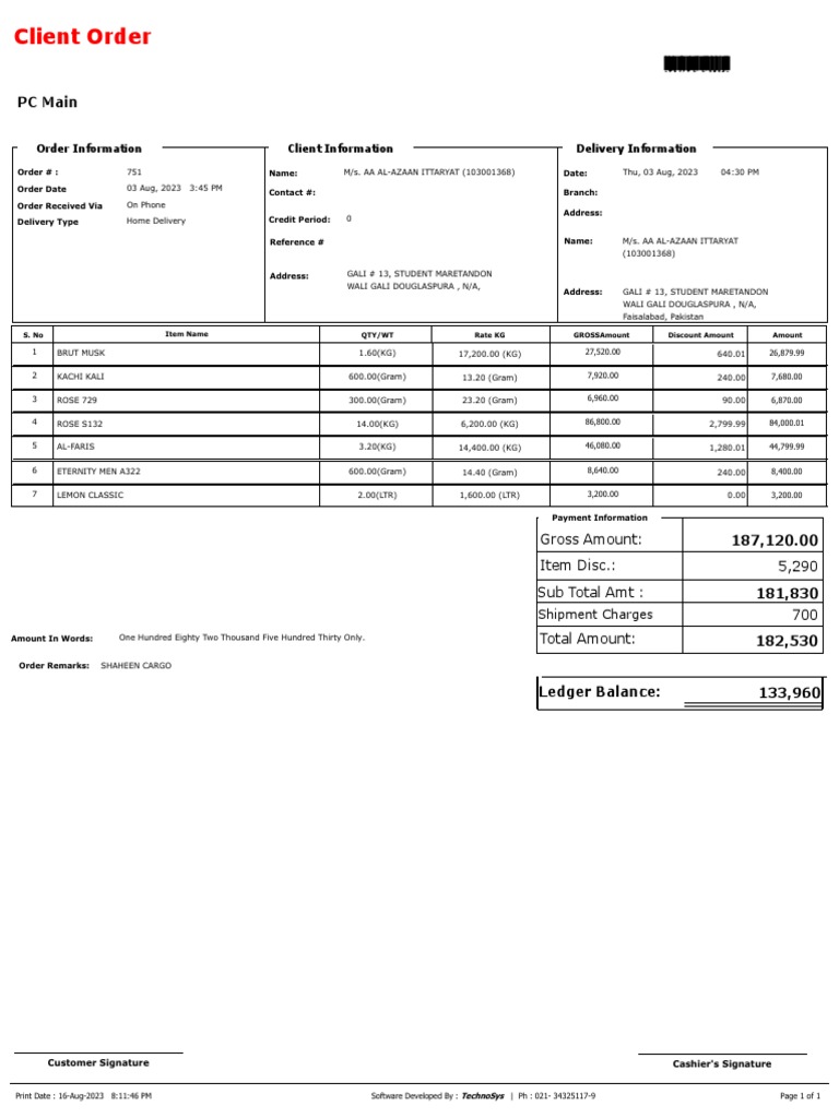Test Invoice | Download Free PDF | Service Industries | Business