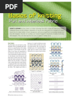 Lecture - Rib and Interlock | PDF | Knitting | Clothing