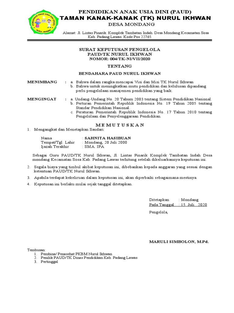 SK Guru TK NURUL IKHWAN Sahnita HSB Bend | PDF