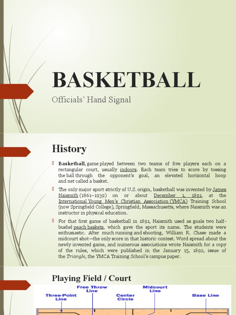 Basketball Hand Signals | PDF | Games Of Physical Skill | Indoor Sports