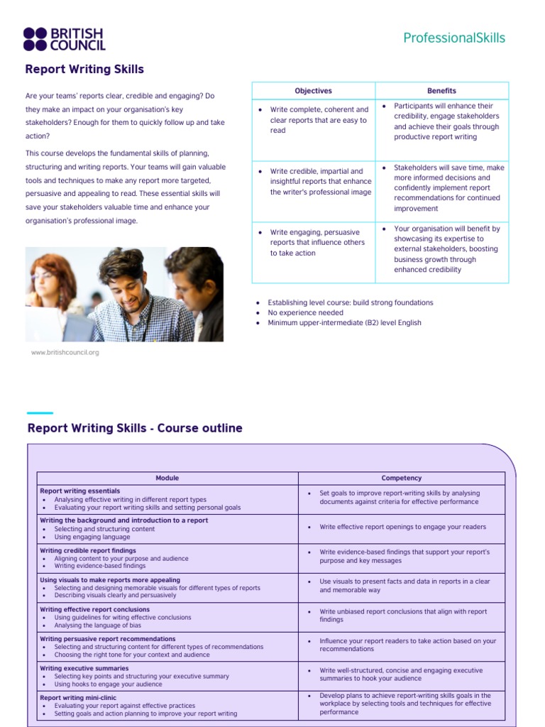 Effective Report Writing Skills Course | PDF | Credibility | Business