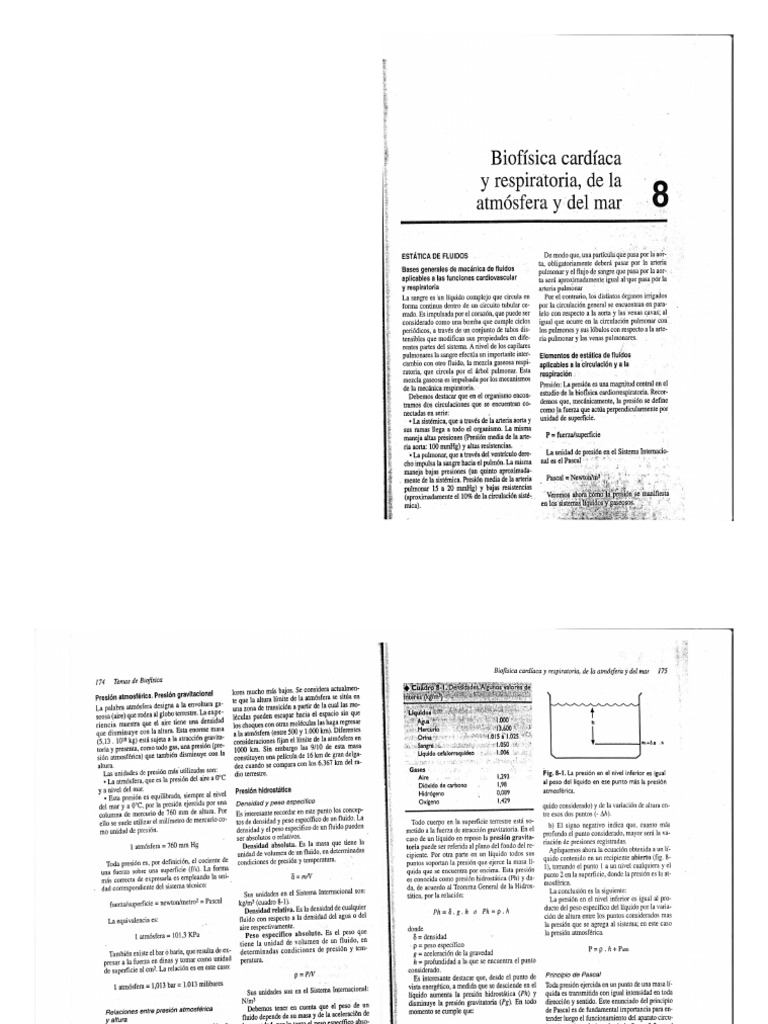 Parisi Capitulo 8 Fisica Biomedica | PDF