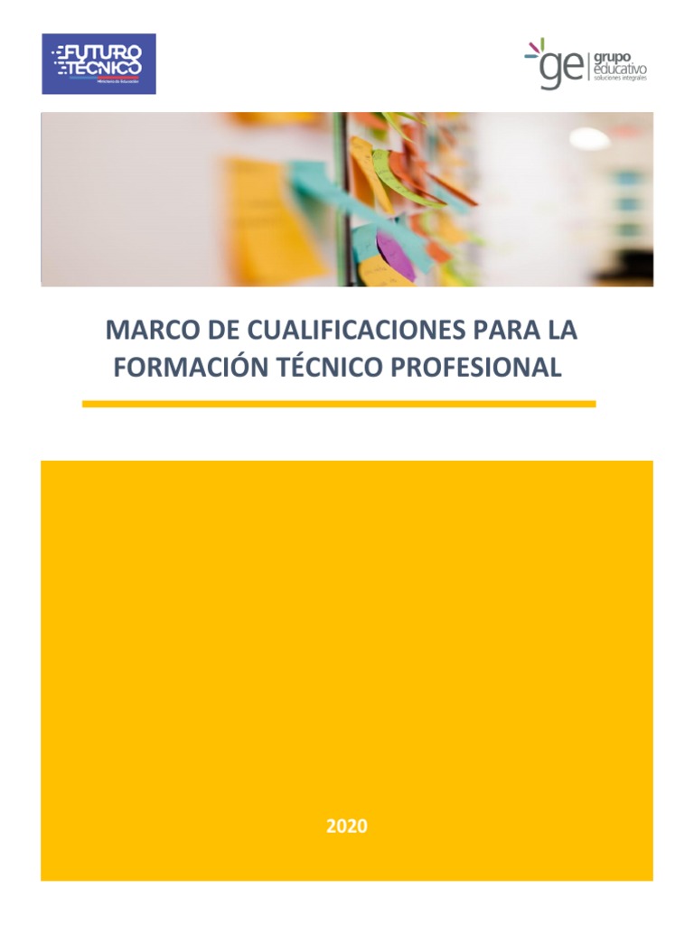 Guía Marco de cualificaciones para la EMTP | PDF | Aprendizaje ...