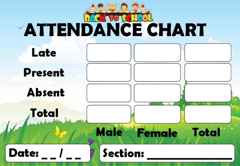 Daily Attendance Chart | PDF