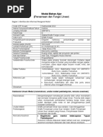 Modul Ajar Persamaan Garis Lurus | PDF