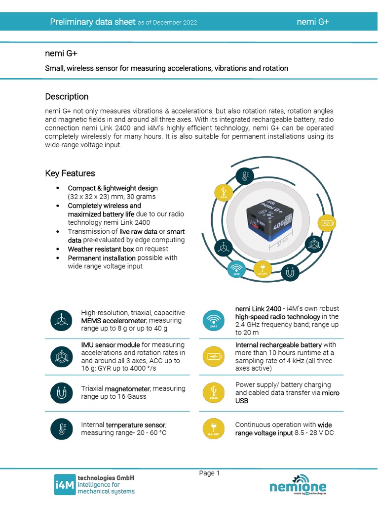 Preliminary Data Sheet Nemi G - Dec22 | PDF | Power Supply | Hertz
