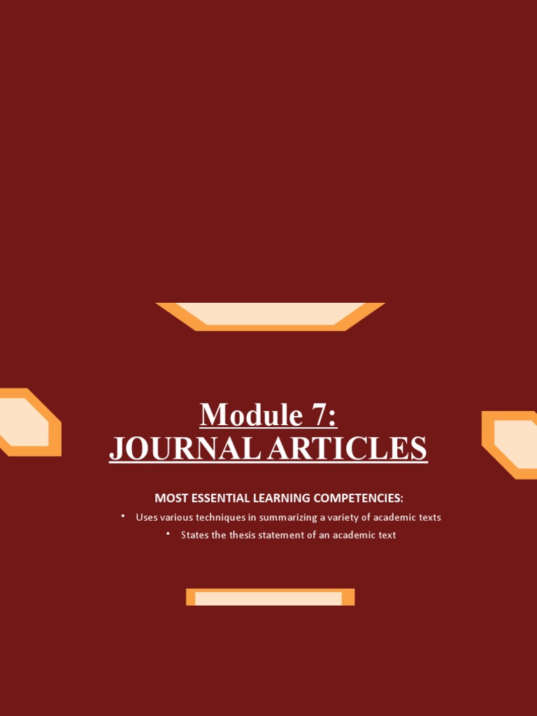 Eapp Lesson 2 - Journal Articles | PDF | Taxes | Coyote