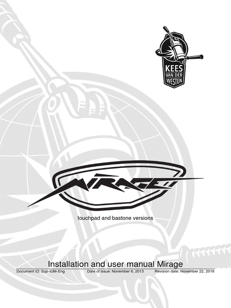 Mirage Installation and User Manual | PDF | Water Purification | Magnesium
