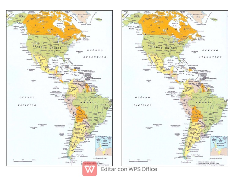 Mapa de América | PDF