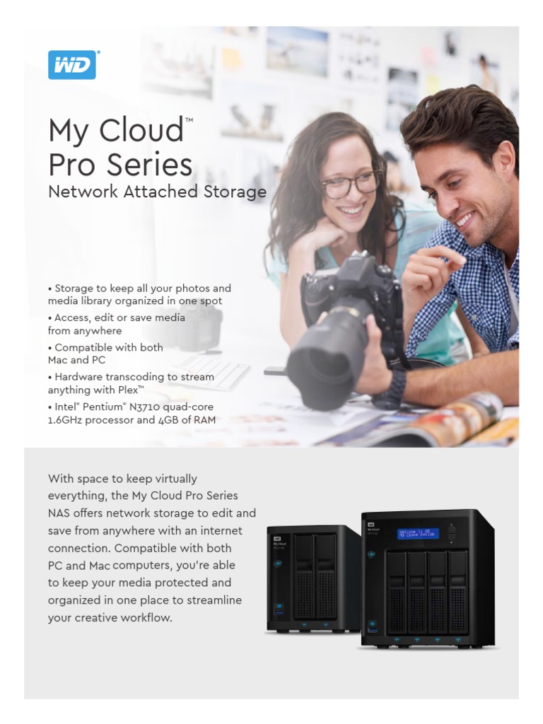 Product Brief My Cloud Pro Series pr4100 | PDF | Cloud Computing ...