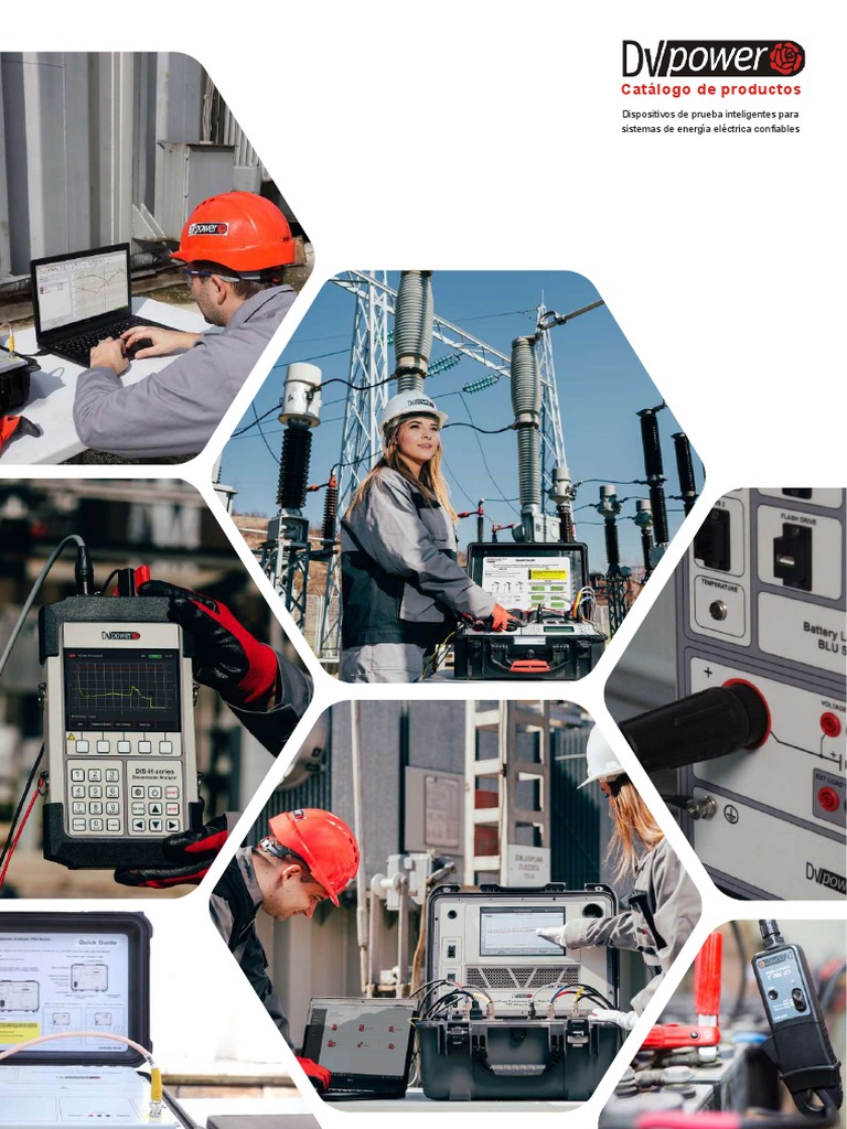 Catálogo de Dispositivos de Prueba DV-Power | PDF | Transformador ...