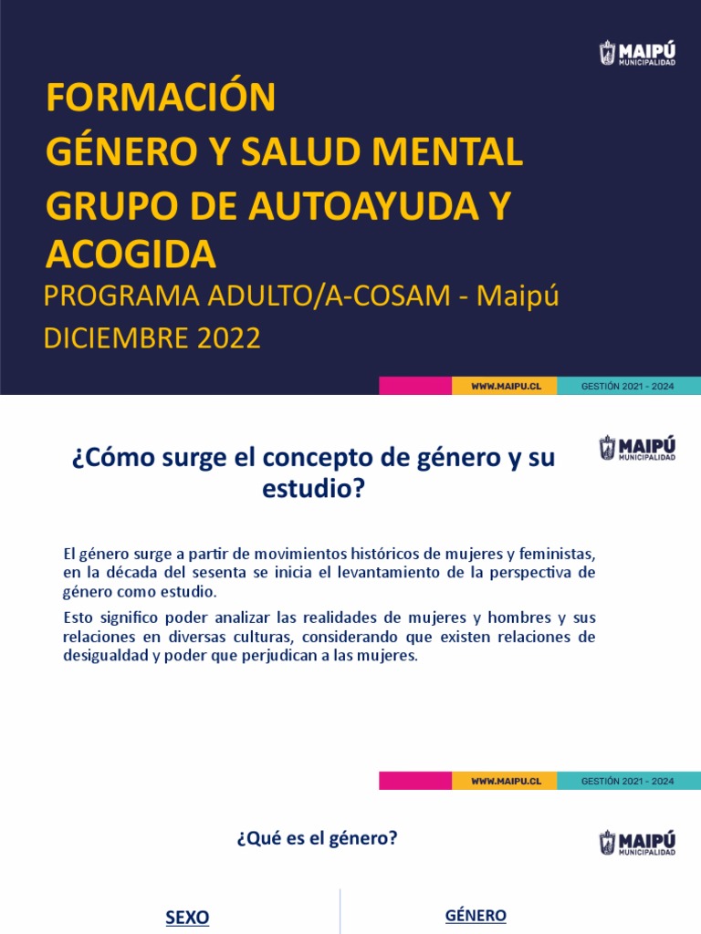 Género y Salud Mental | PDF | Género | Estudios de género