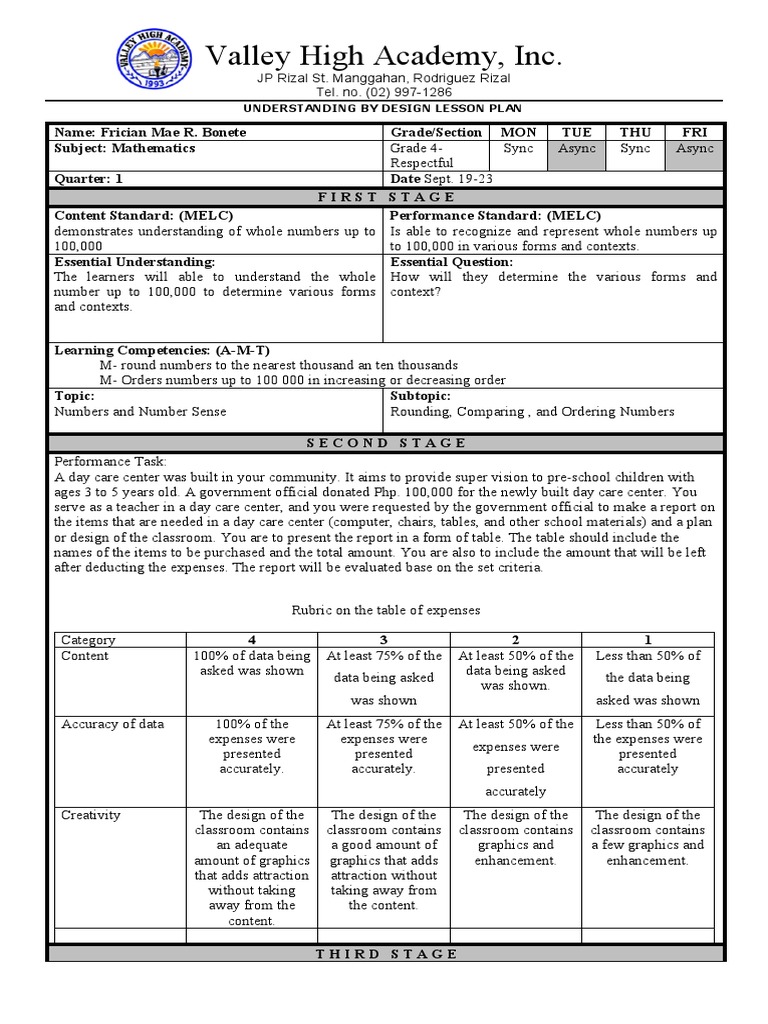 LP-math Grade 4 Week 2 | PDF | Learning | Intelligence