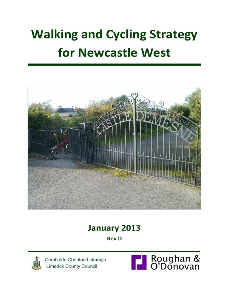 Cycling and Walking Strategy For Newcastle West | PDF | Cycling ...