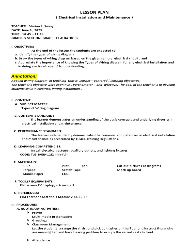 Lesson Plan - Co 2022 | Download Free PDF | Learning | Teachers