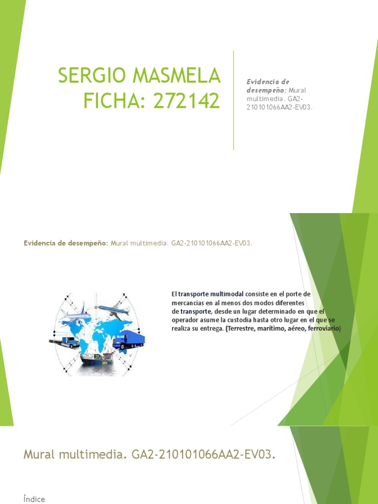 Mural Multimedia. GA2-210101066AA2-EV03 | PDF | Transporte | Economias