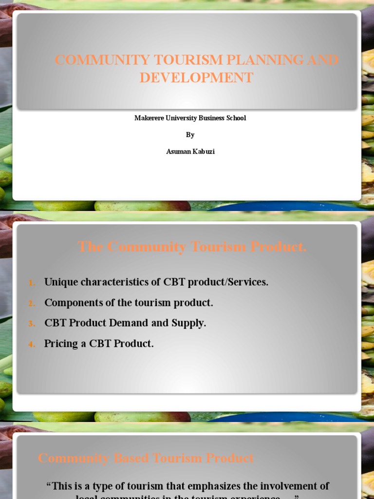 Community Based Resources | PDF | Pricing | Tourism