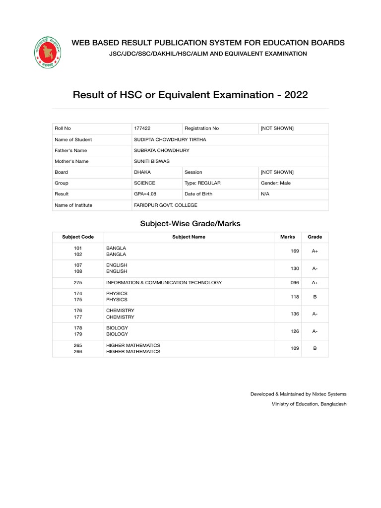 WEB BASED RESULT PUBLICATION SYSTEM FOR EDUCATION BOARDS | PDF