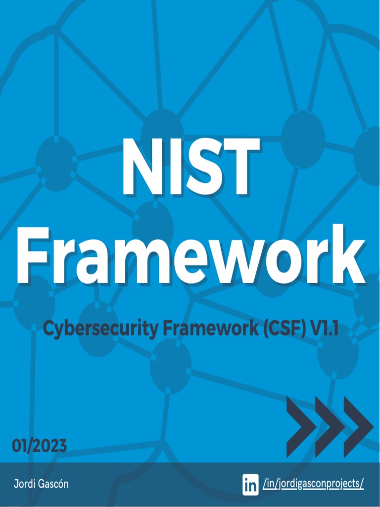 NIST Framework V1.1 | PDF | La seguridad informática | Seguridad