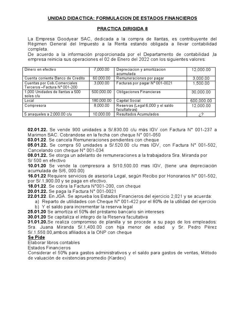 Good Year | PDF | Bancos | Crédito