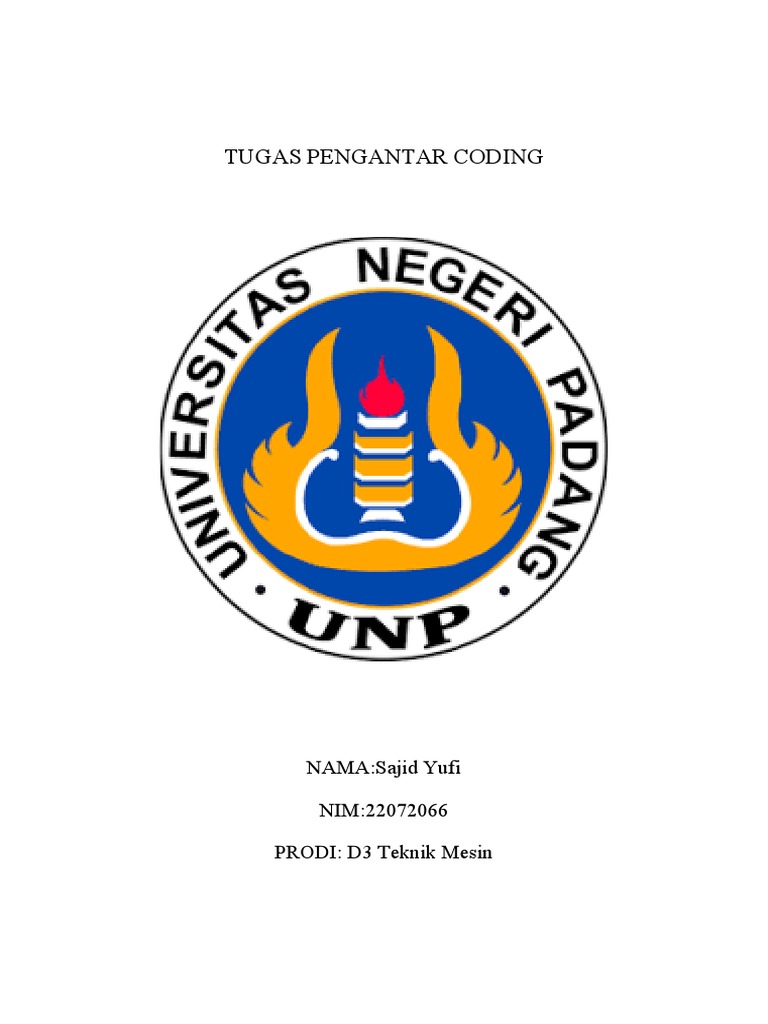 Koding-Tugas 1 | PDF