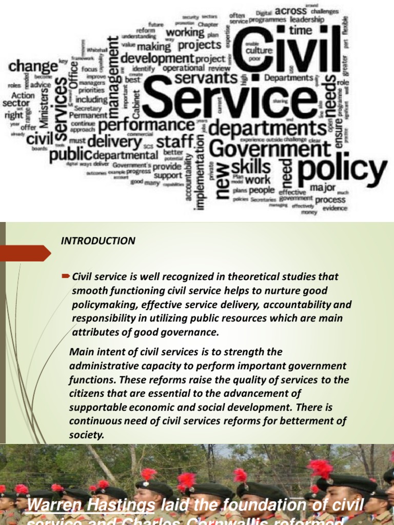 Pol - Sci Civil Services | PDF | Civil Service | Government
