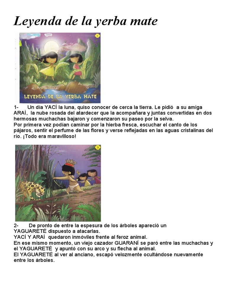 Leyenda de La Yerba Mate | PDF
