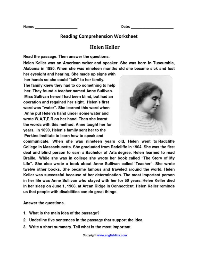 Helen Keller: A Journey of Triumph | PDF