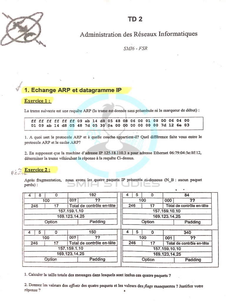 Admin - TD 2 + Corrigé - Compressed | PDF