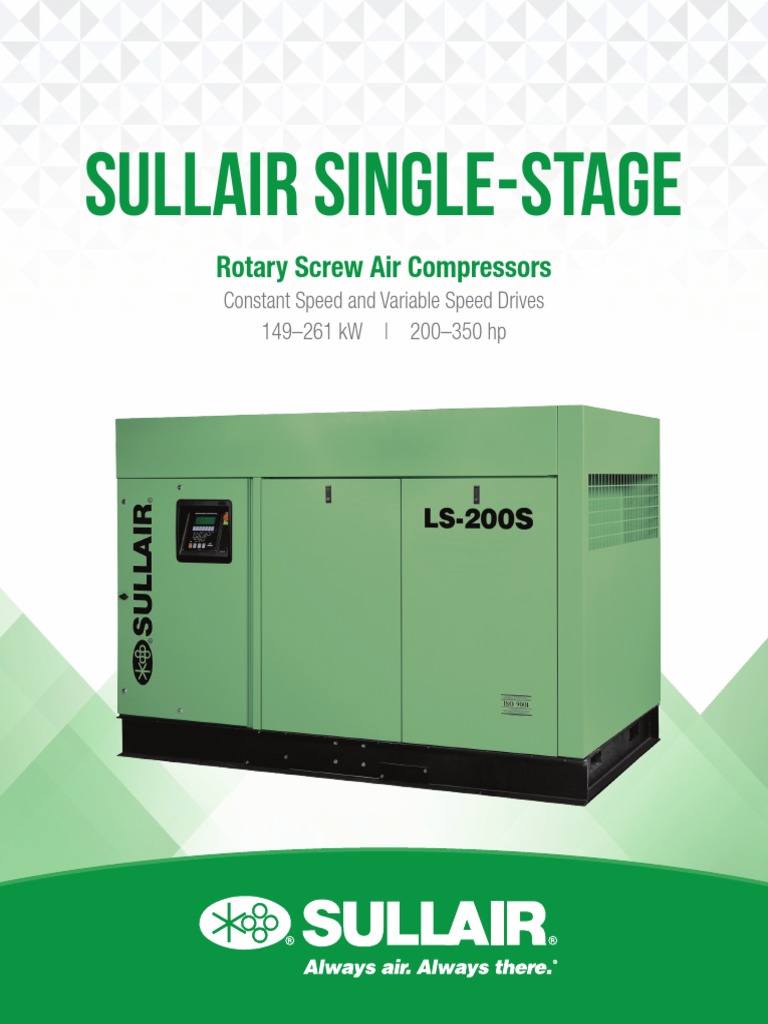 LIT Sullair Single-Stage SAPSS200350 en 0 | PDF | Physical Sciences ...
