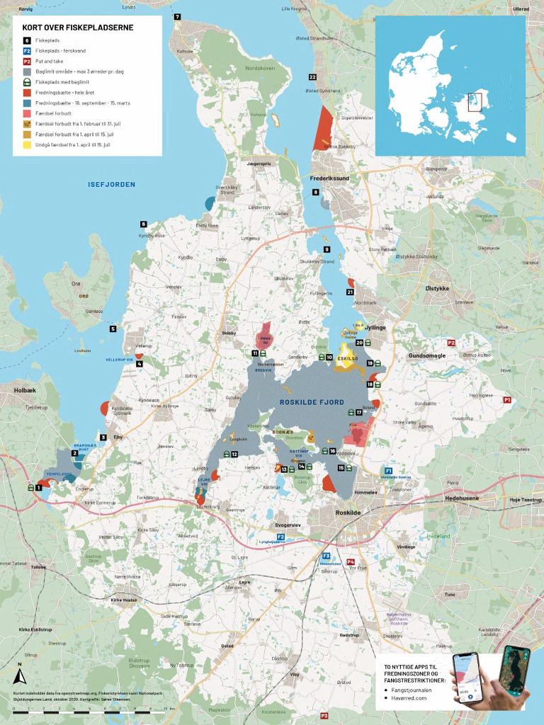 Folder Kort-Over-Fiskepladser Digital-Version A3 Wcag | PDF