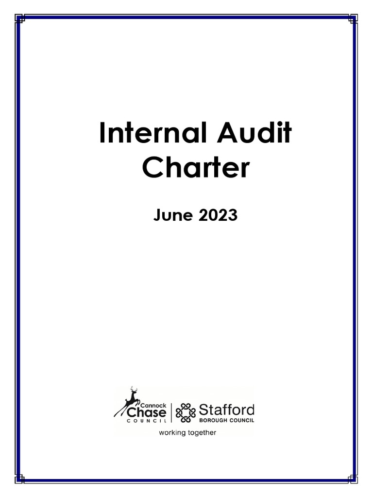 Internal Audit Charter | PDF | Internal Audit | Audit