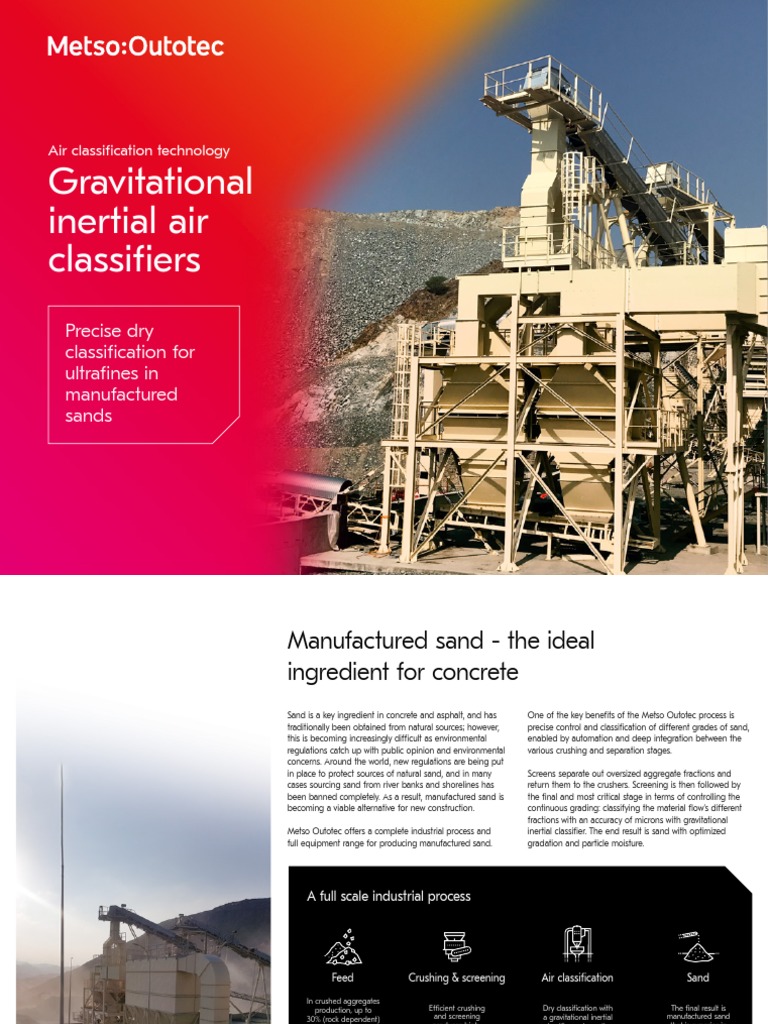 Gravitational Inertial Air Classifiers - 4144 - Web | PDF | Concrete | Sand