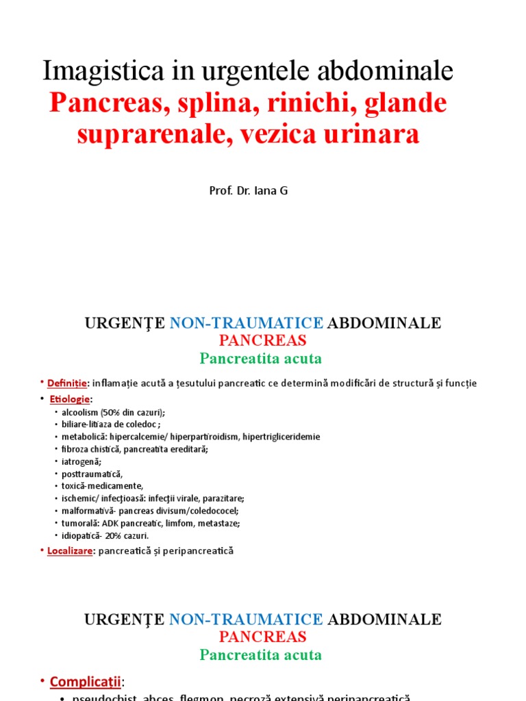 Pancres Splina AP Renal | PDF