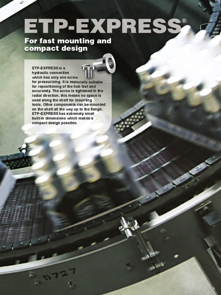 Etp Express Product Sheet Pdf Screw Machines