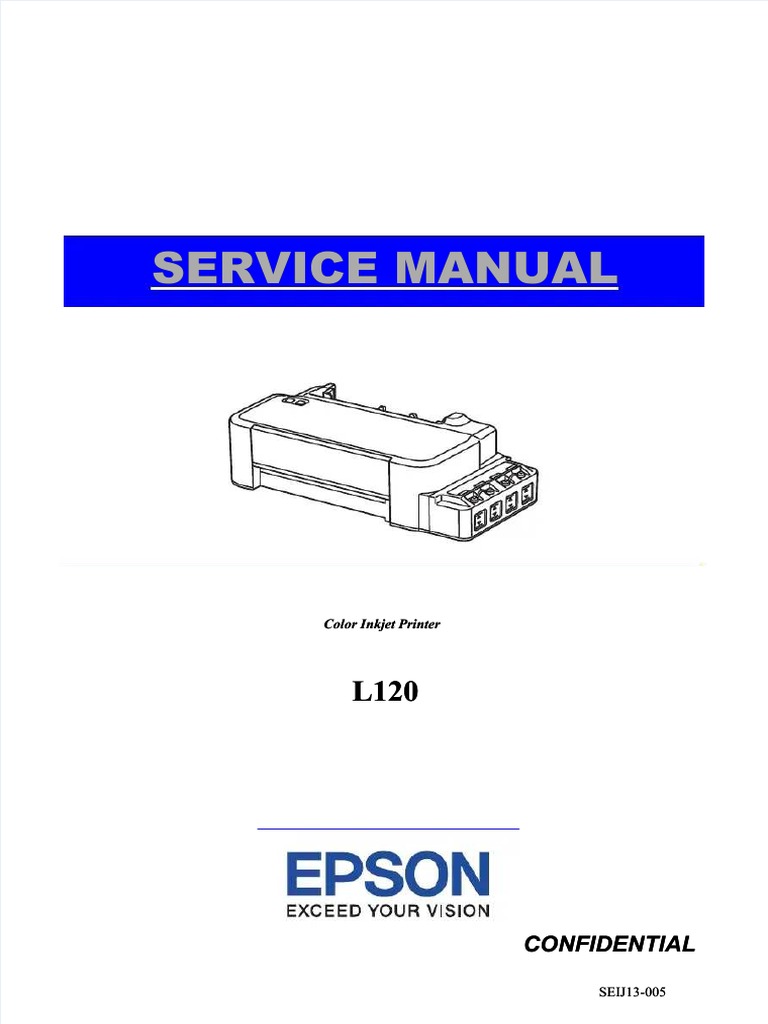 Epson L120 Manual | PDF