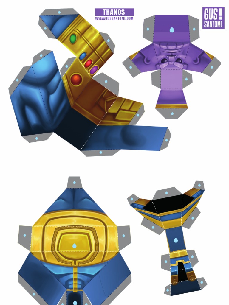 Thanos Papertoy PDF | PDF