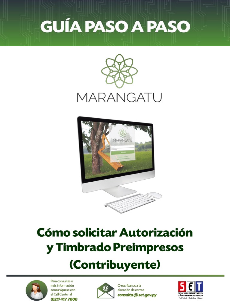 Guía Paso A Paso Nuevo Marangatu - Cómo Solicitar Autorización y ...