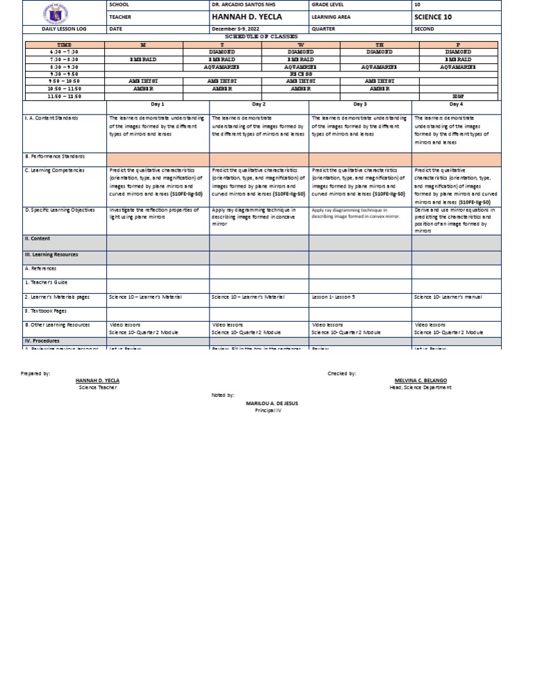 DLL 6 | PDF | Mirror | Learning
