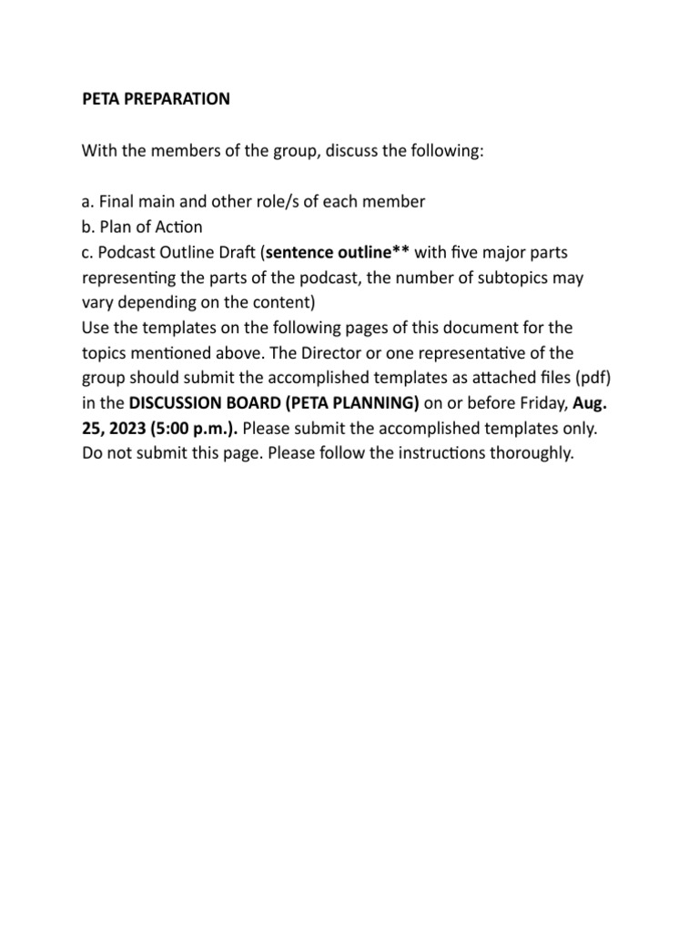 PODCAST PLANNING - PDF | PDF | Communication Design | Human Communication