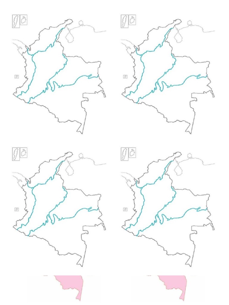 Mapas Regiones Naturales de Colombia | PDF