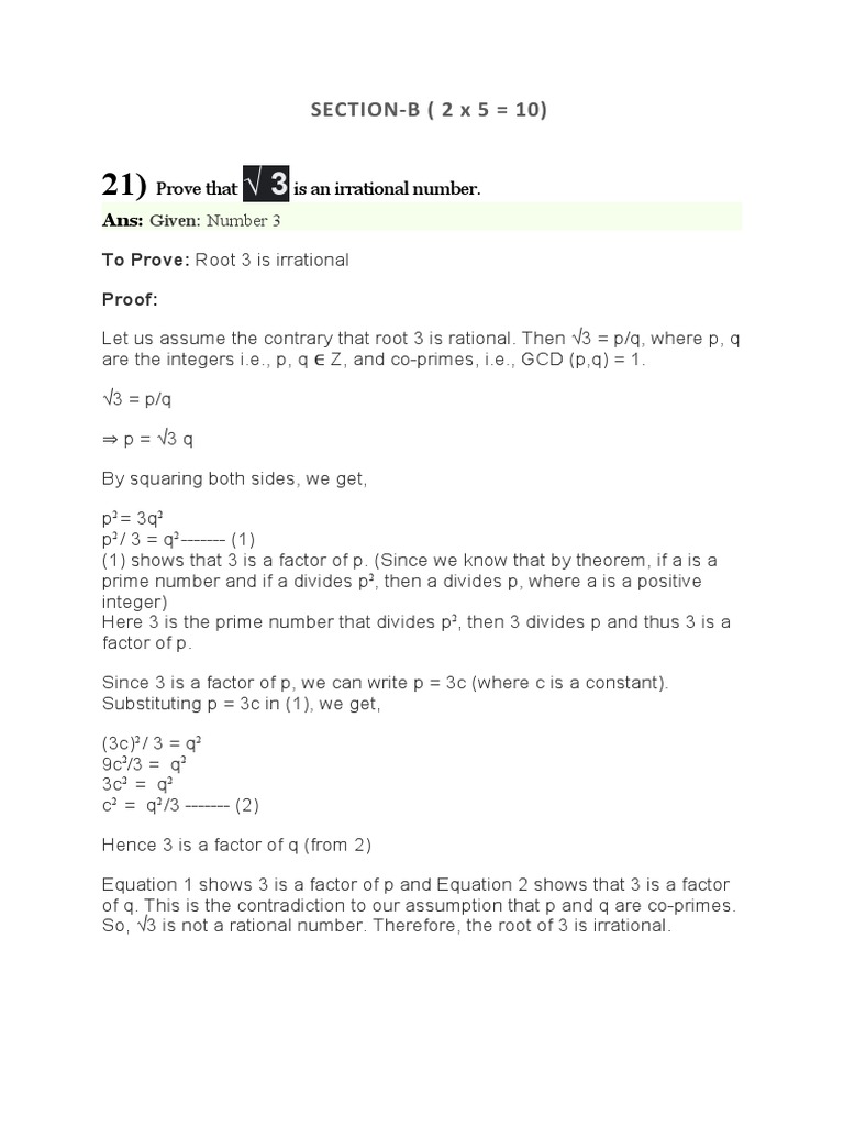Class 10 Maths QUARTERLY EXAM MATHS SOLUTIONS | PDF | Factorization ...