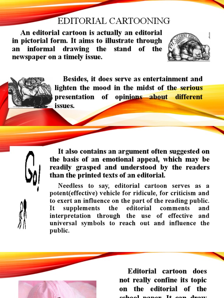 Editorial Cartooning | PDF | Cartoon | Drawing