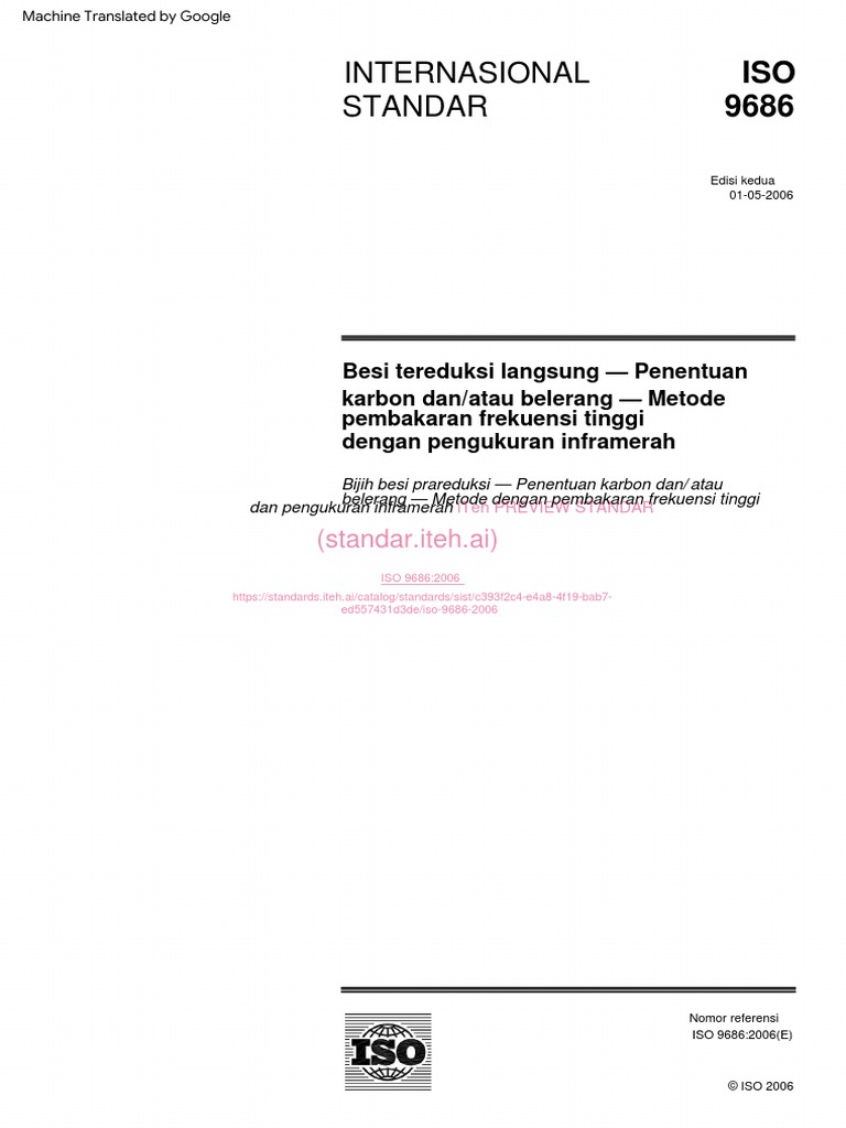Iso 9686 2006 | PDF